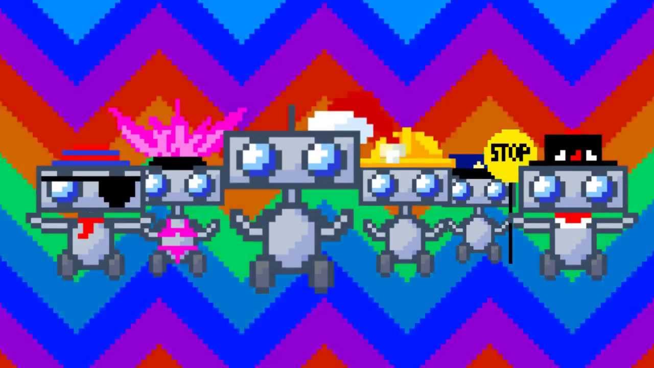 Christmas Robot By The Retrobot Teaser Youtube