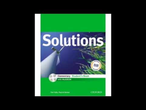 Solutions Elementary Audio Cd1 Youtube