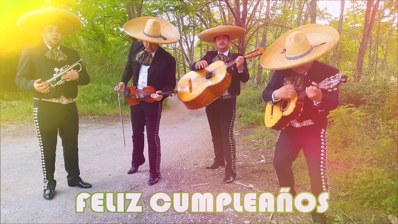 Feliz Cumpleanos Con Mariachi Happy Birthday Con Mariachi Youtube