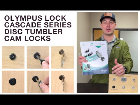 Olympus Lock Cascade Series Disc Tumbler Cam Locks Youtube