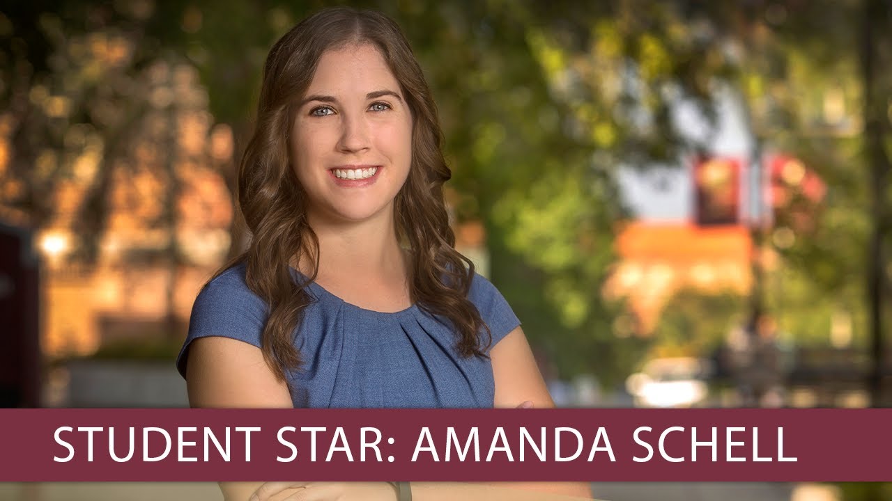 Student Profile Amanda Schell Youtube