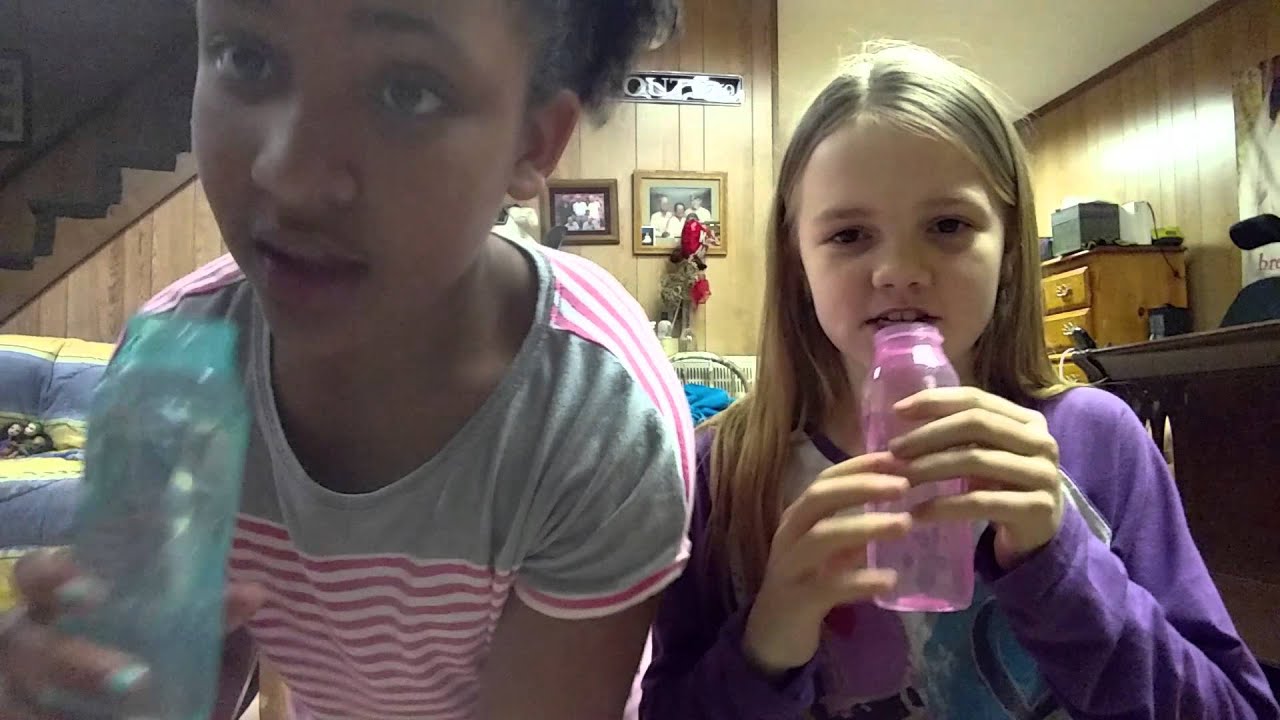 The Baby Bottle Challenge With Alexia And Kenadi Youtube