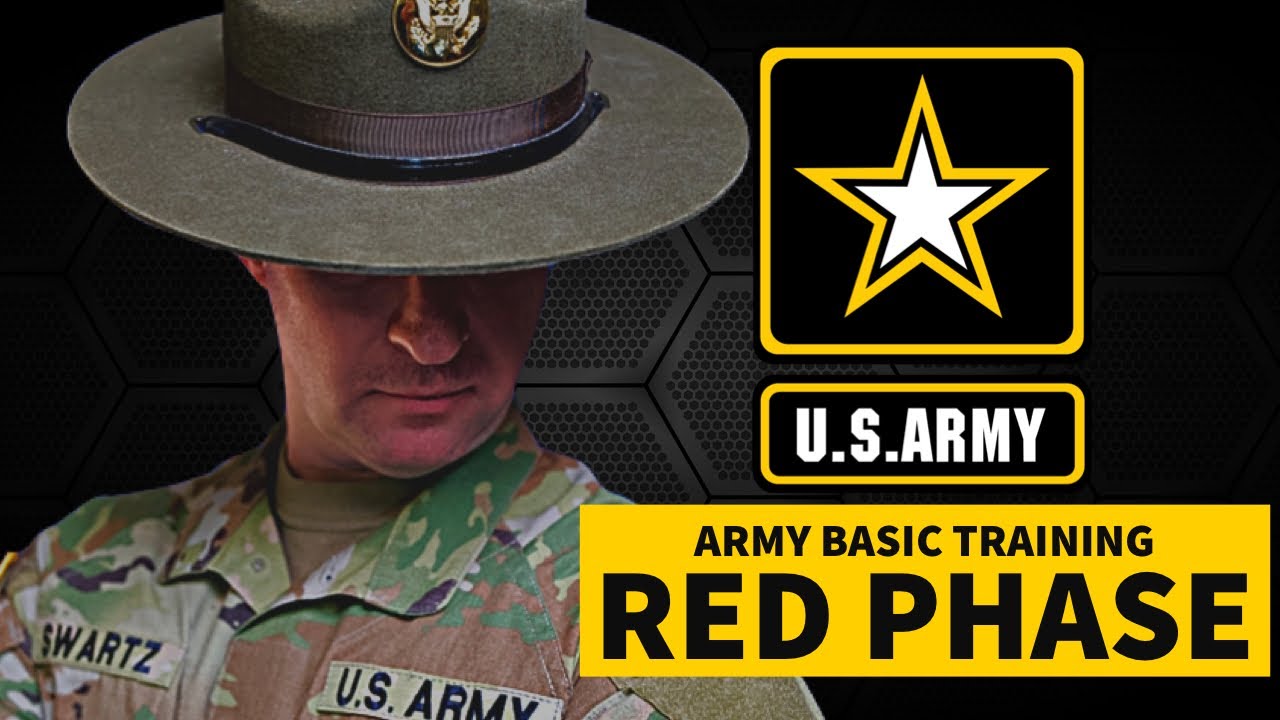 What Happens At Army Basic Training In 2022 Red Phase Youtube