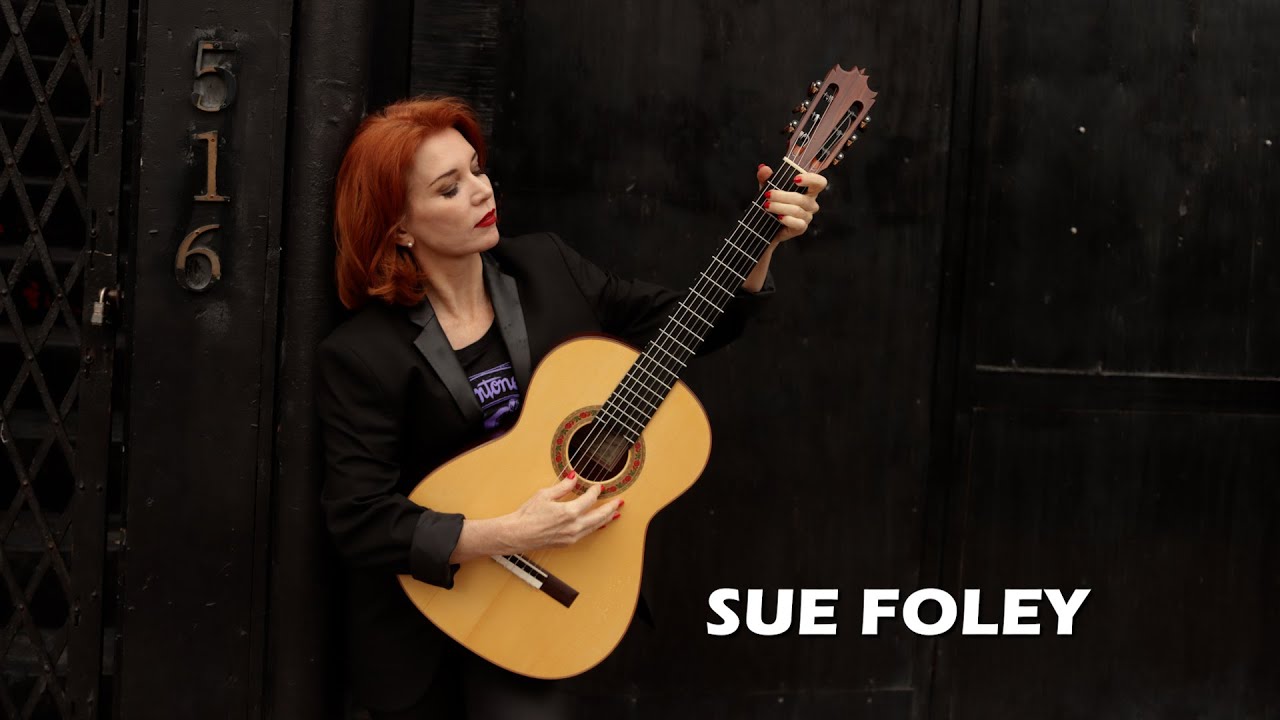 Sue Foley One Guitar Woman Rock Review With Eric Dahl Youtube