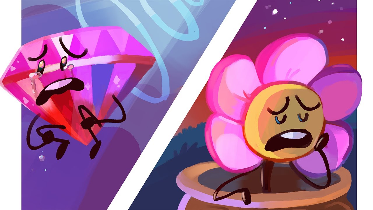 Bfb20 Flower Ruby Speedpaint Youtube