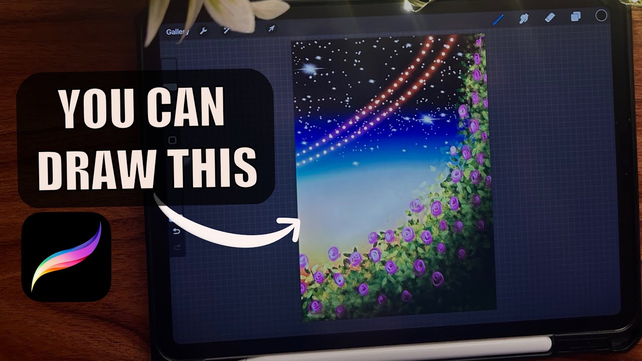 Procreate Tutorial Step By Step Drawing Realistic Scene In Procreate