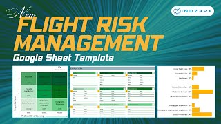 Flight Risk Management Google Spreadsheet Template Demo Indzara