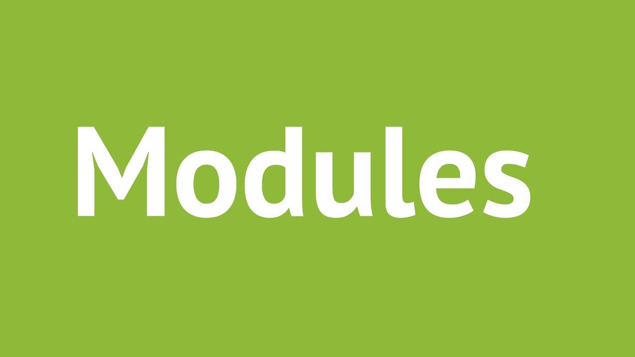Modules In Node Js Youtube