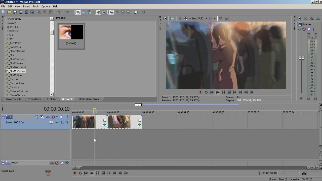 Sony Vegas Pro 11 Transition Tutorial Dashboardsubtitle