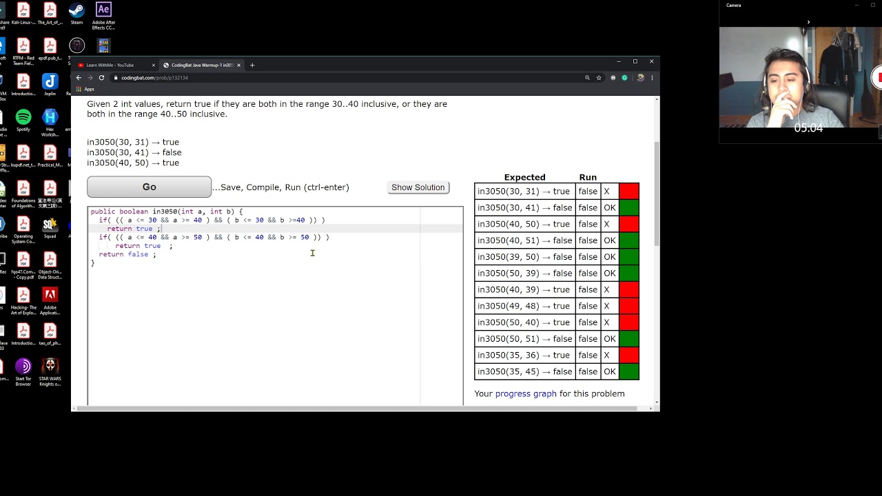 Codingbat Warmup 1 In3050 Youtube