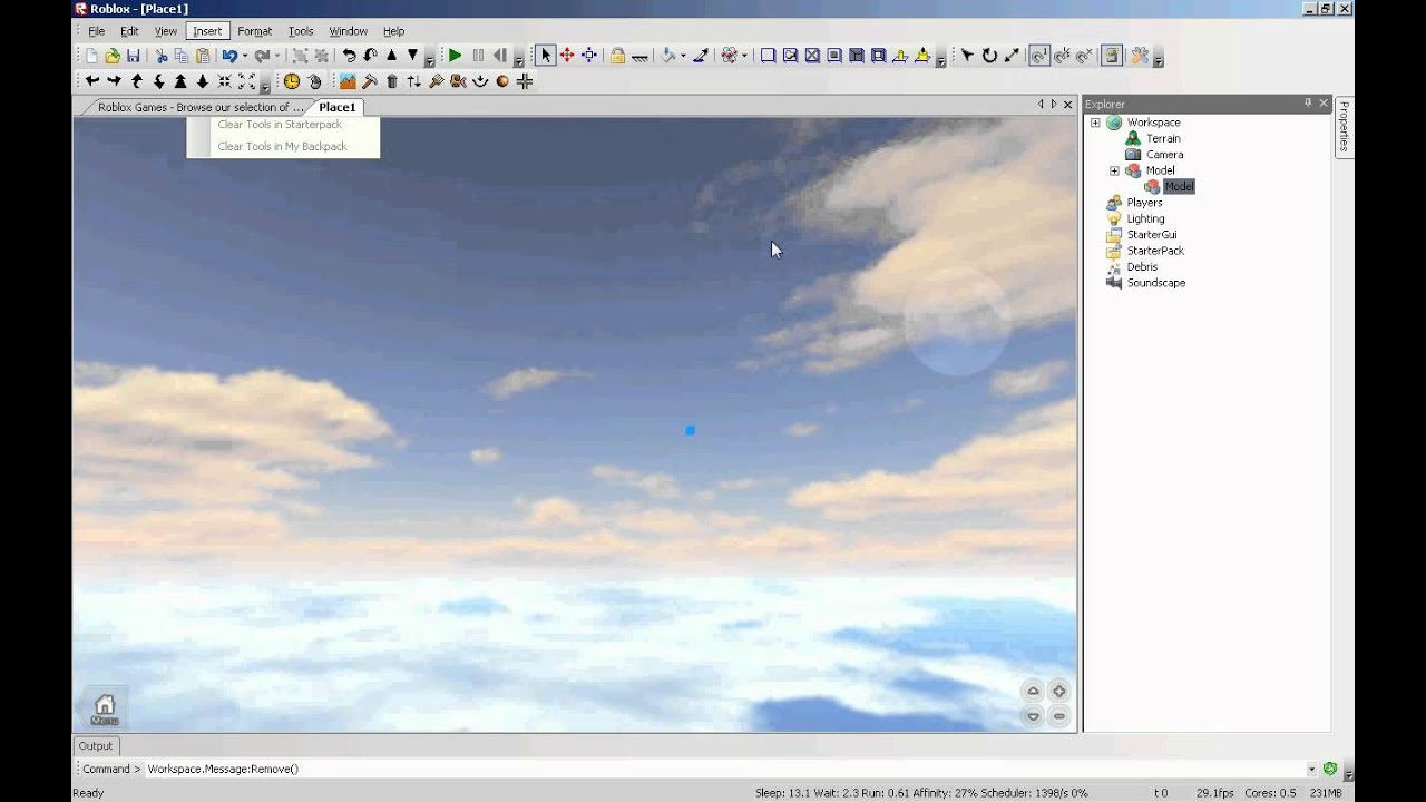 Roblox Lua Tutorial 2012 Youtube