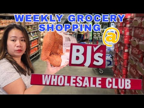 Weekly Grocery Shopping Bj S Shopping Buhay America Fil Am Family