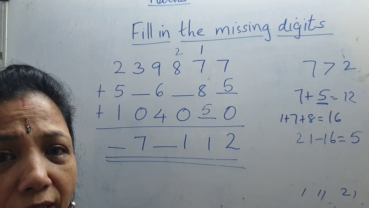 Missing Digits Youtube