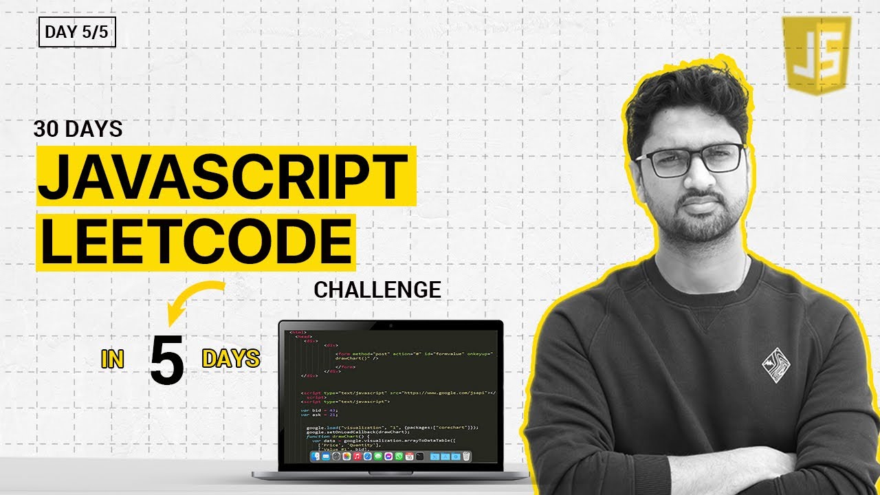 30 Days Javascript Leetcode Challenge Day 5 Vishwa Mohan Youtube