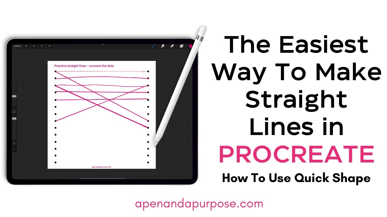 How To Draw Lines In Procreate Infoupdate Org