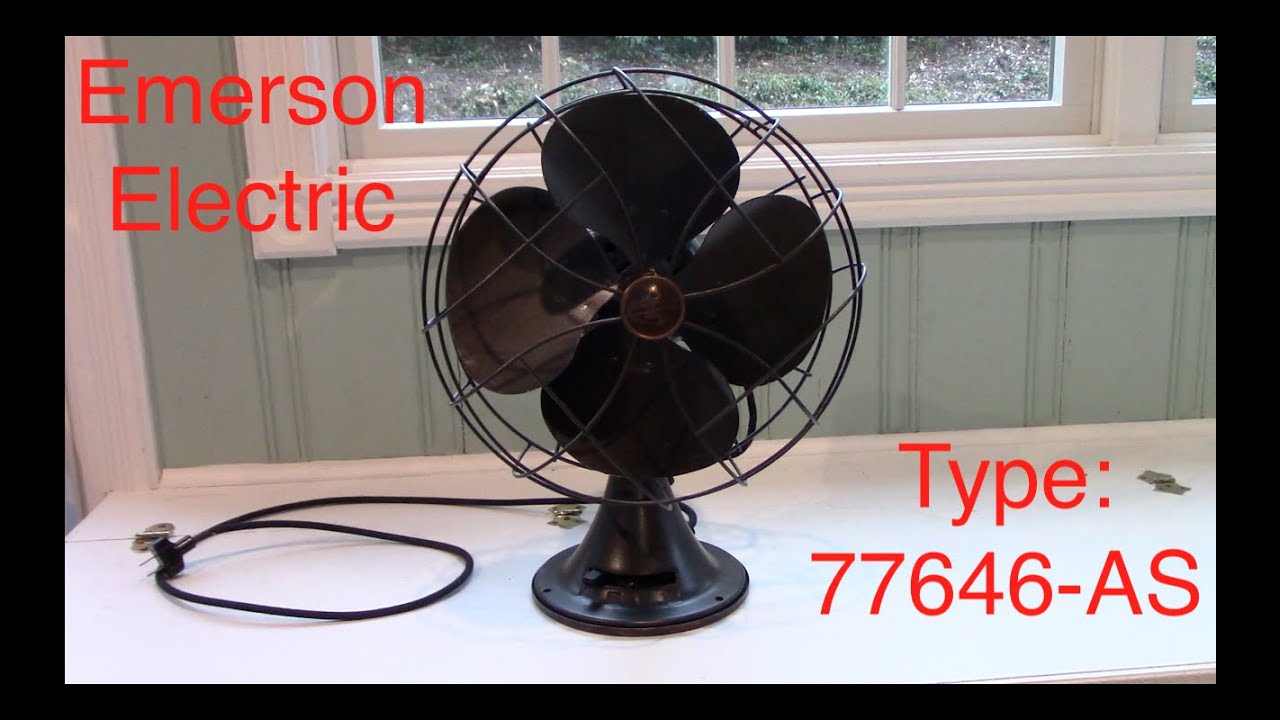 Emerson Electric 77646 As Fan Emerson Electric Fans