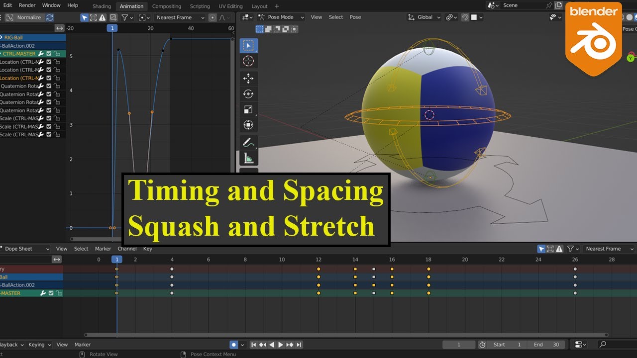 Basic Animation Blender Part 1 Youtube