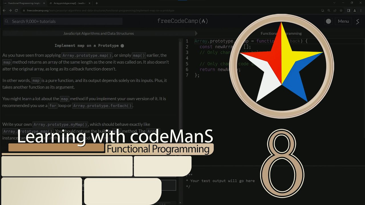 Implement Map On A Prototype Functional Programming Freecodecamp