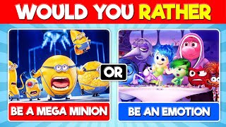 Would You Rather Inside Out 2 Vs Despicable Me 4 Edition Quizdom Mp3