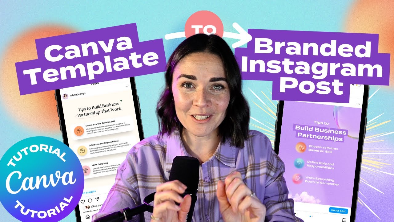 Canva Tutorial Create Eye Catching Social Media Posts Youtube
