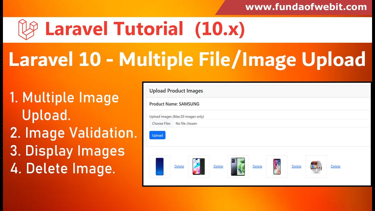 Laravel 10 Multiple Image Upload With Example Complete Crud Multiple