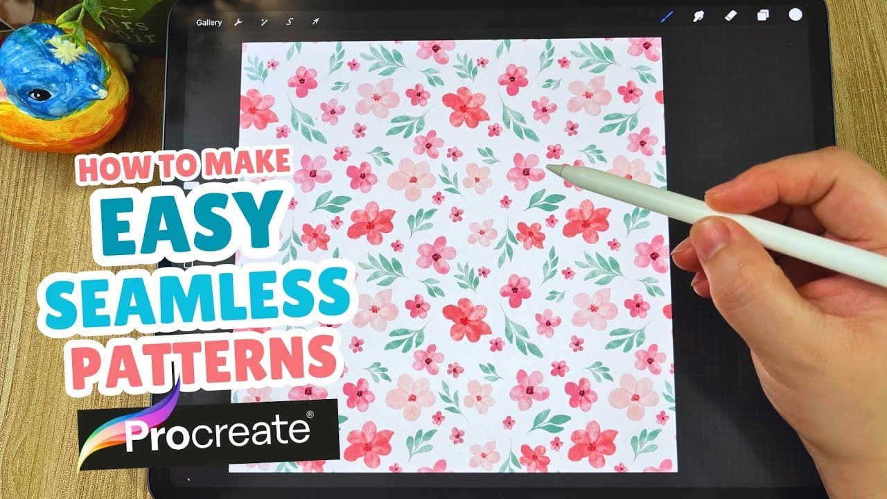 How To Create A Seamless Repeat Pattern In Procreate For Beginners