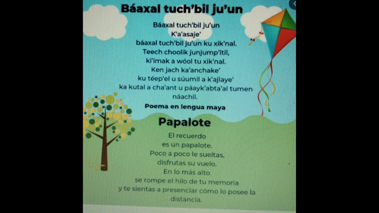 Poema Maya Youtube