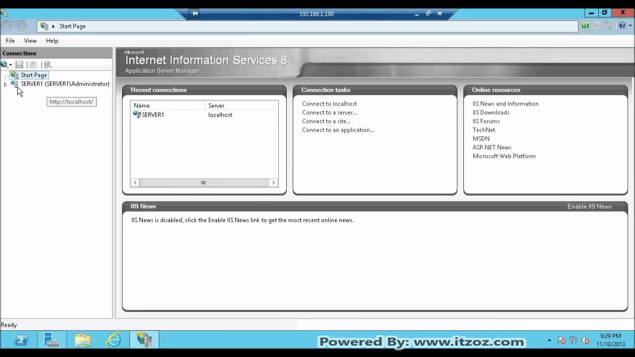 Http To Https Redirect Url Rewrite In Iis 8 Windows Server 2012 Youtube