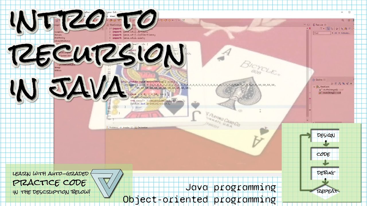 Introduction To Recursion In Java Youtube