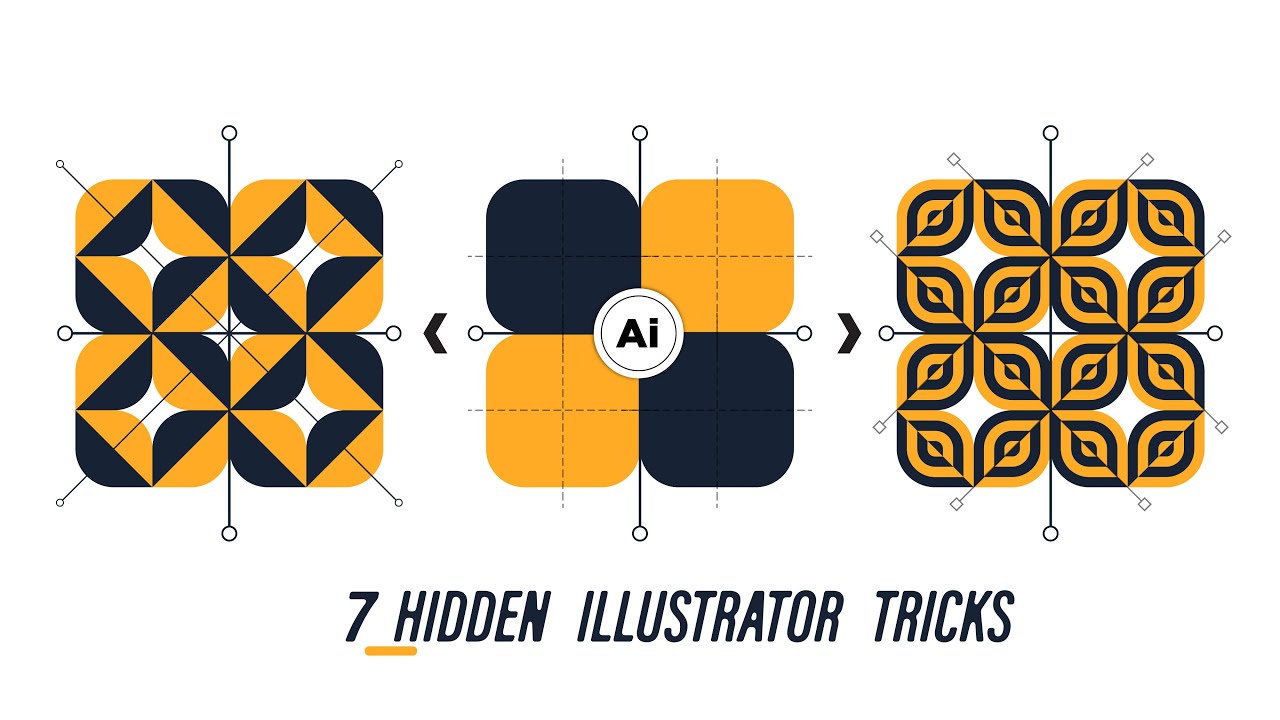 7 Hidden Illustrator Tricks Youtube