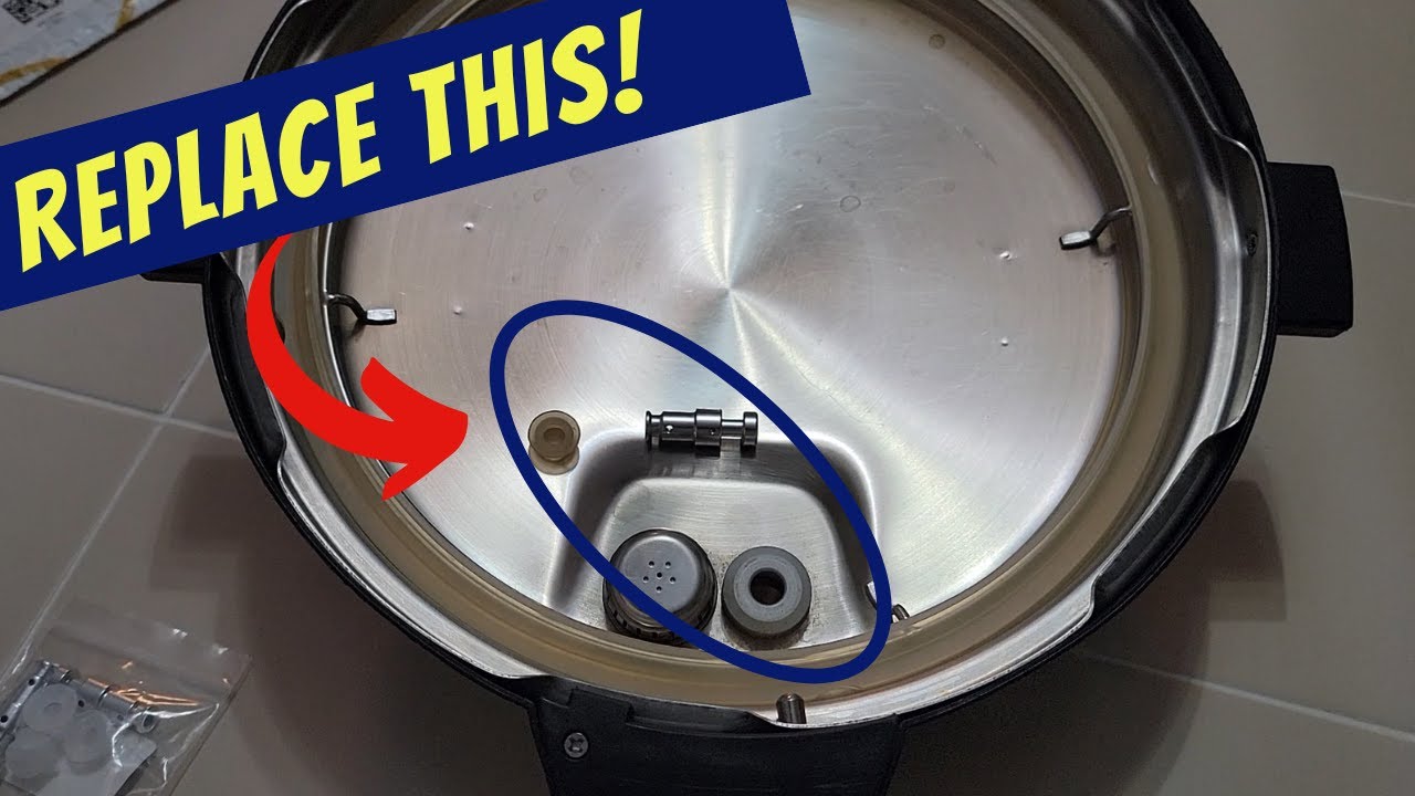 How To Repair Or Replace Instant Pot Float Valve Youtube