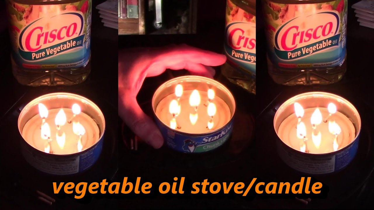 Diy Survival Stove The Vegetable Oil Stove No Electric 80w 400w