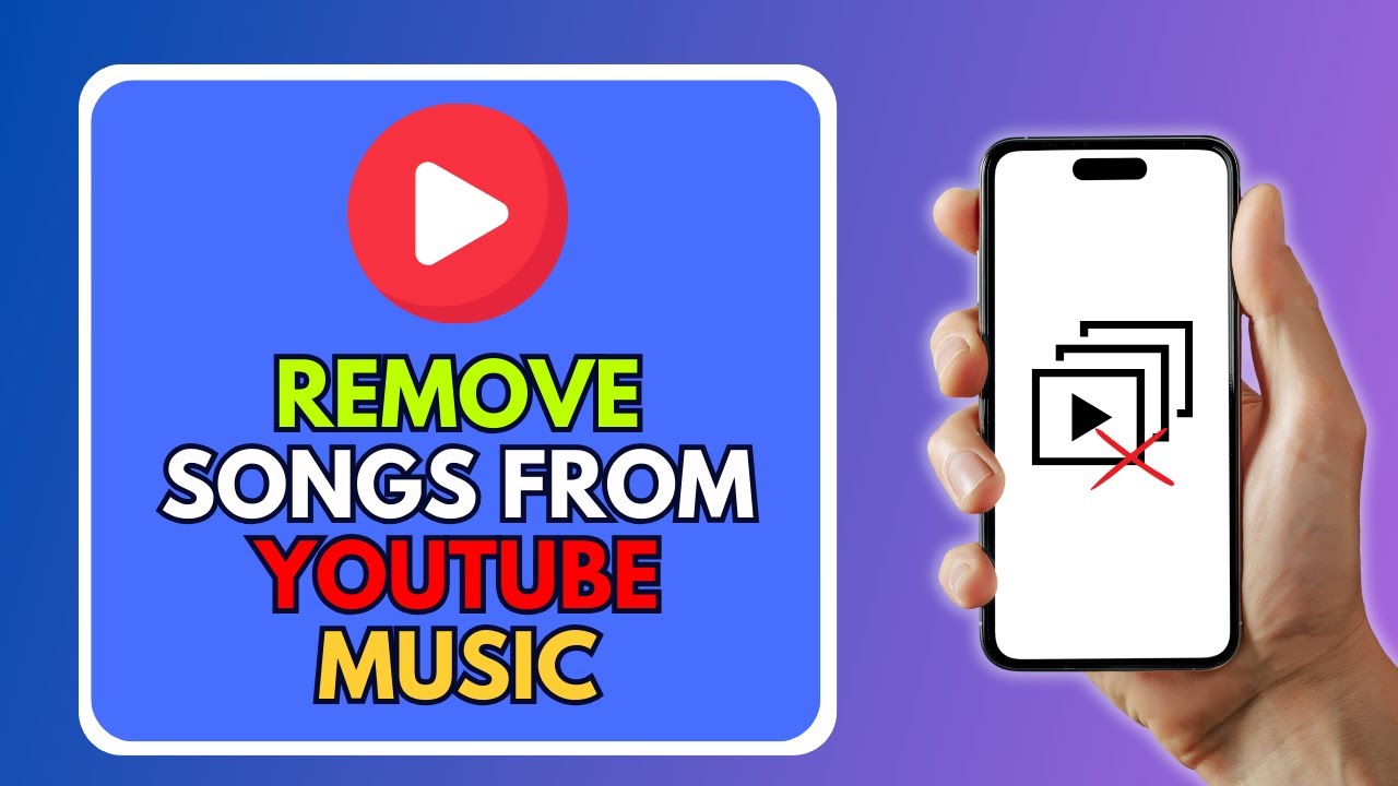How To Remove Songs From Youtube Music Playlist Youtube
