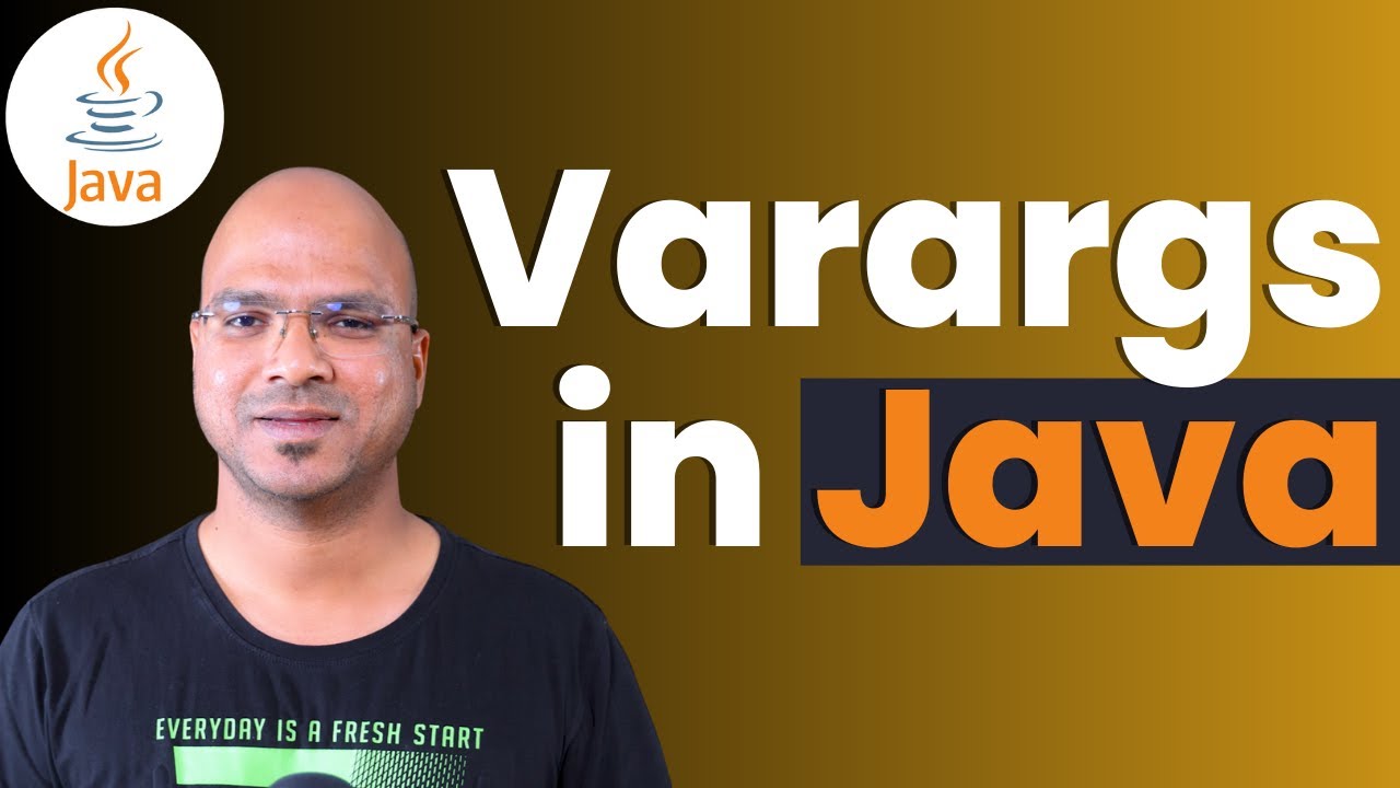 5 3 Java Tutorial Varargs Youtube