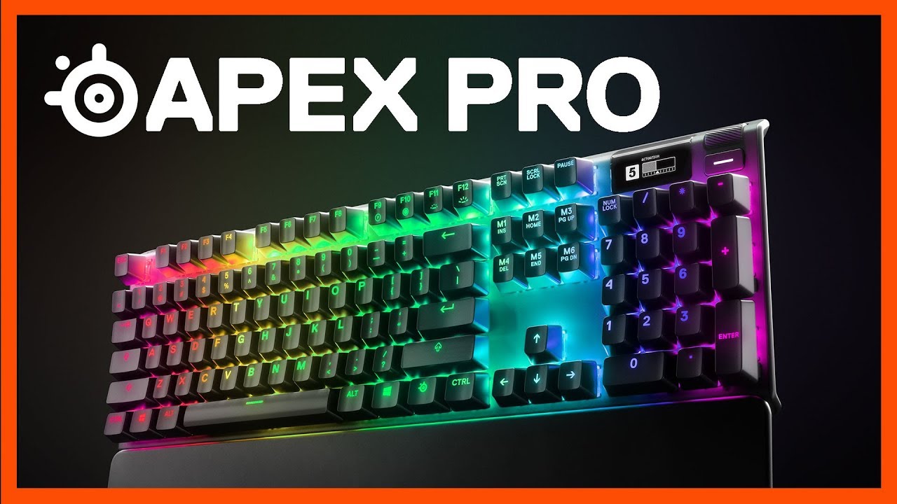 The Steelseries Apex Pro Keyboard Is Crazy Fast And Responsive