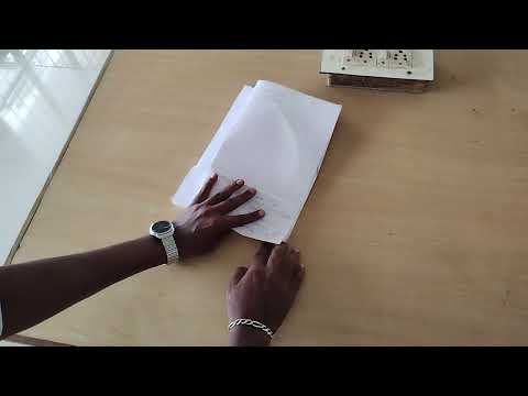 How To Folding A2 Sheet Engineering Graphics Youtube
