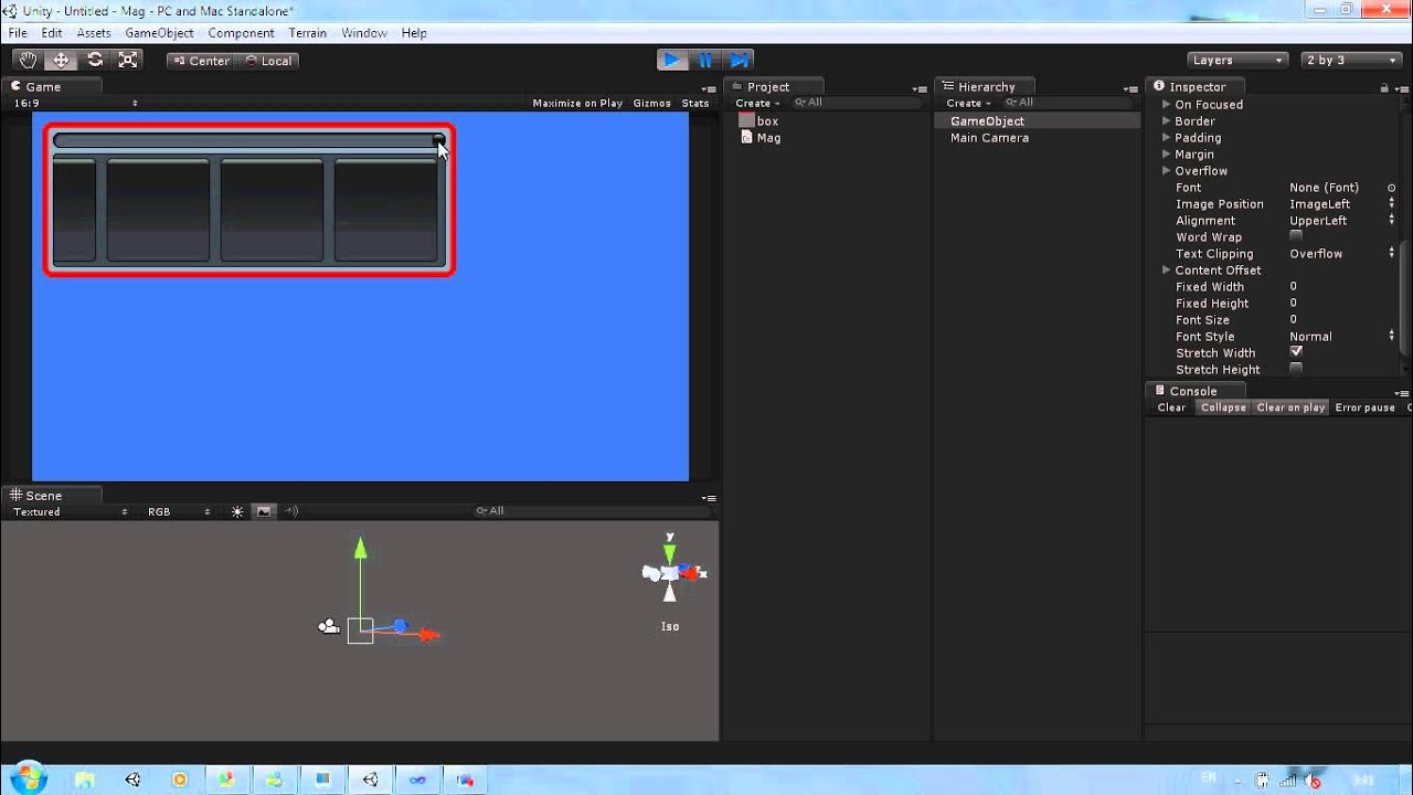 Unity Scrollbar Select Avi Youtube