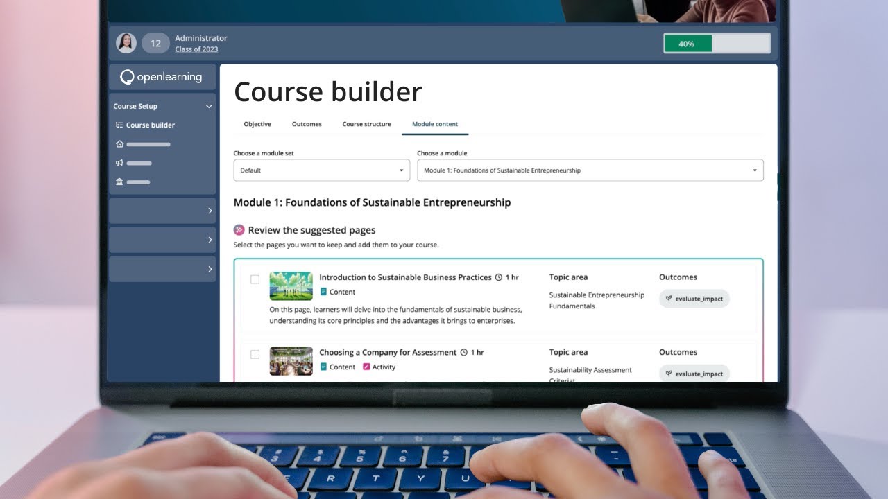 Introducing The Openlearning Ai Course Builder Youtube