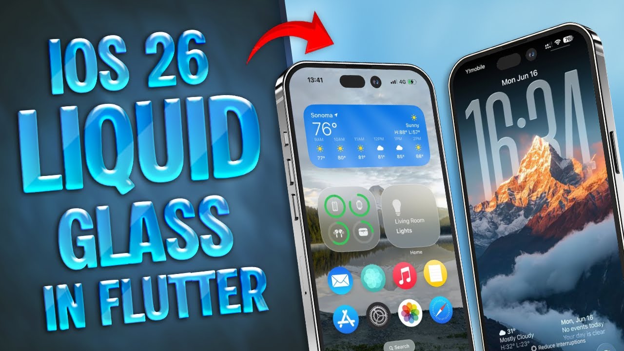 How To Implement Liquid Glass Design In Flutter Can Flutter