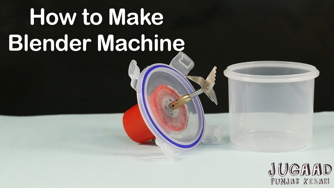 How To Make Blender Machine Youtube