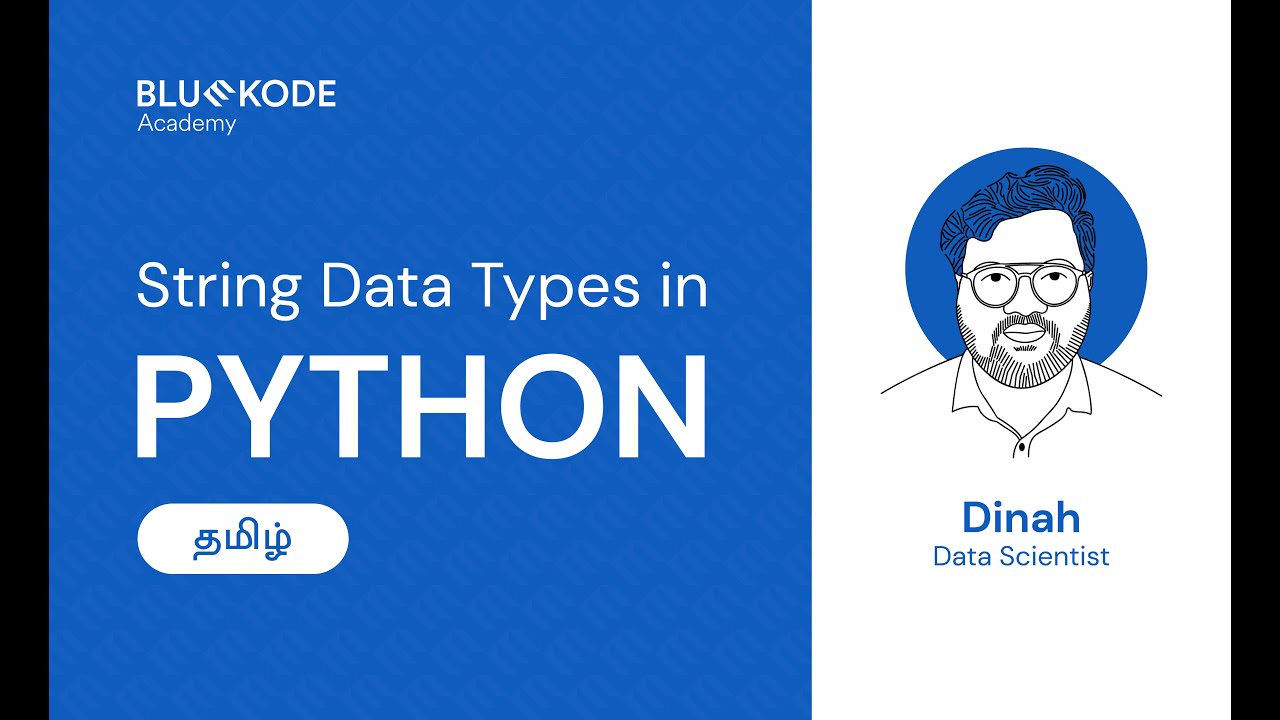 Learn Strings In Python Tamil Python For Beginners Bluekode
