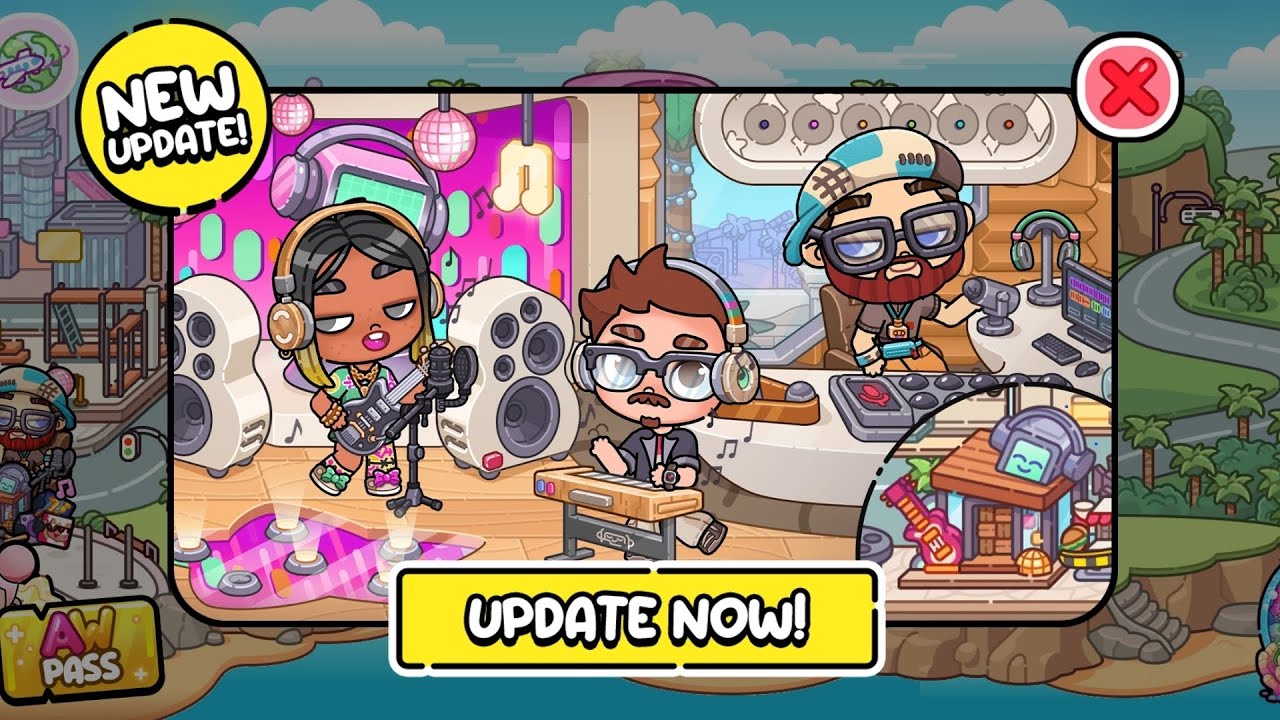 Rahasia Di Music Studio Avatar World Update Youtube