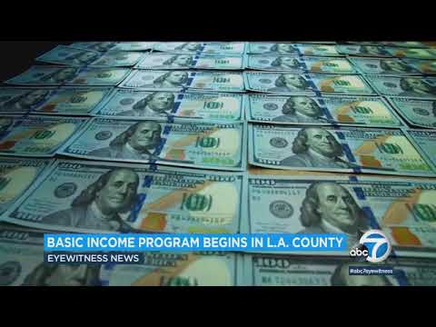 Guaranteed Basic Income Program Begins For 1 000 La County Residents