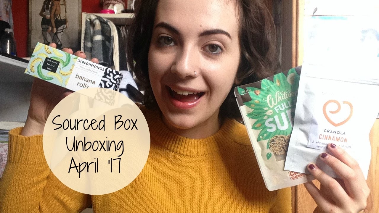 Sourced Box Unboxing 笙 April 17 Youtube