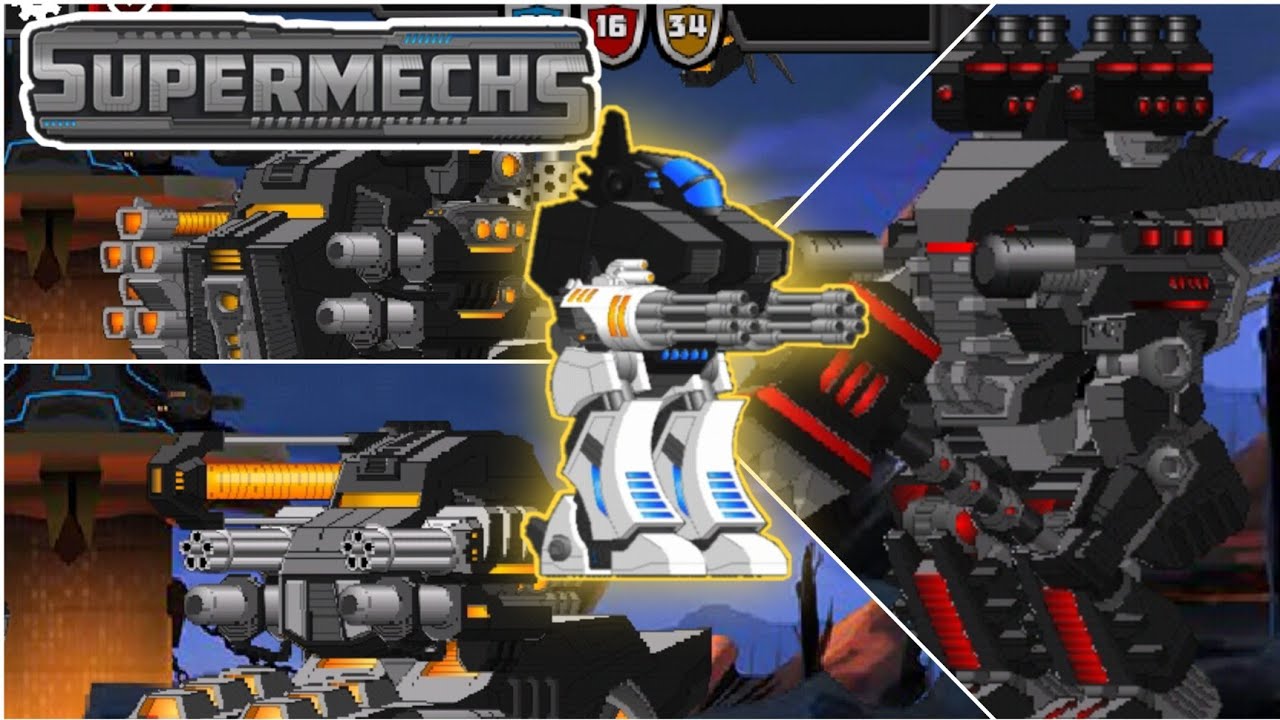 Super Mechs All Bosses Youtube
