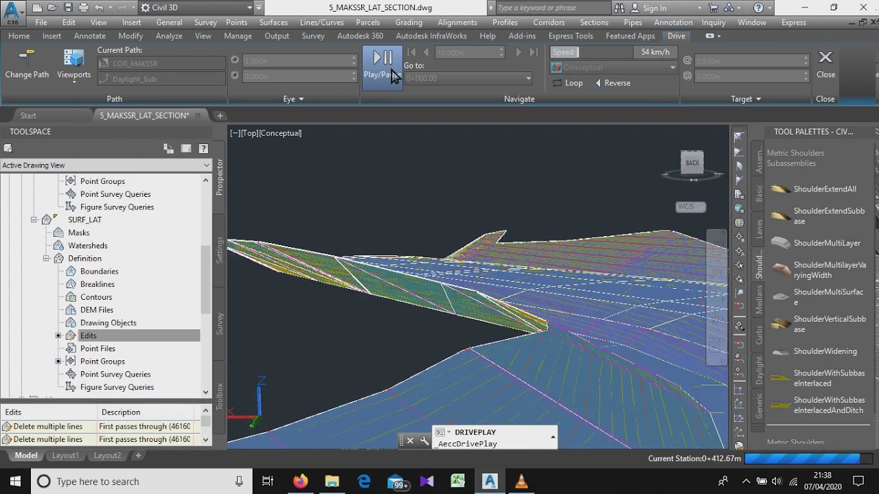 Autodesk Civil 3d View Youtube
