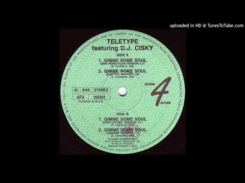 Teletype Featuring D J Cisky Gimme Some Soul Vinyl 12 45 Rpm