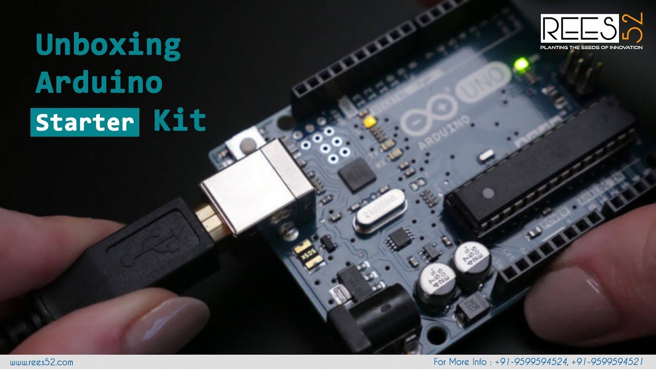 Unboxing The Rees52 Arduino Starter Kit Youtube