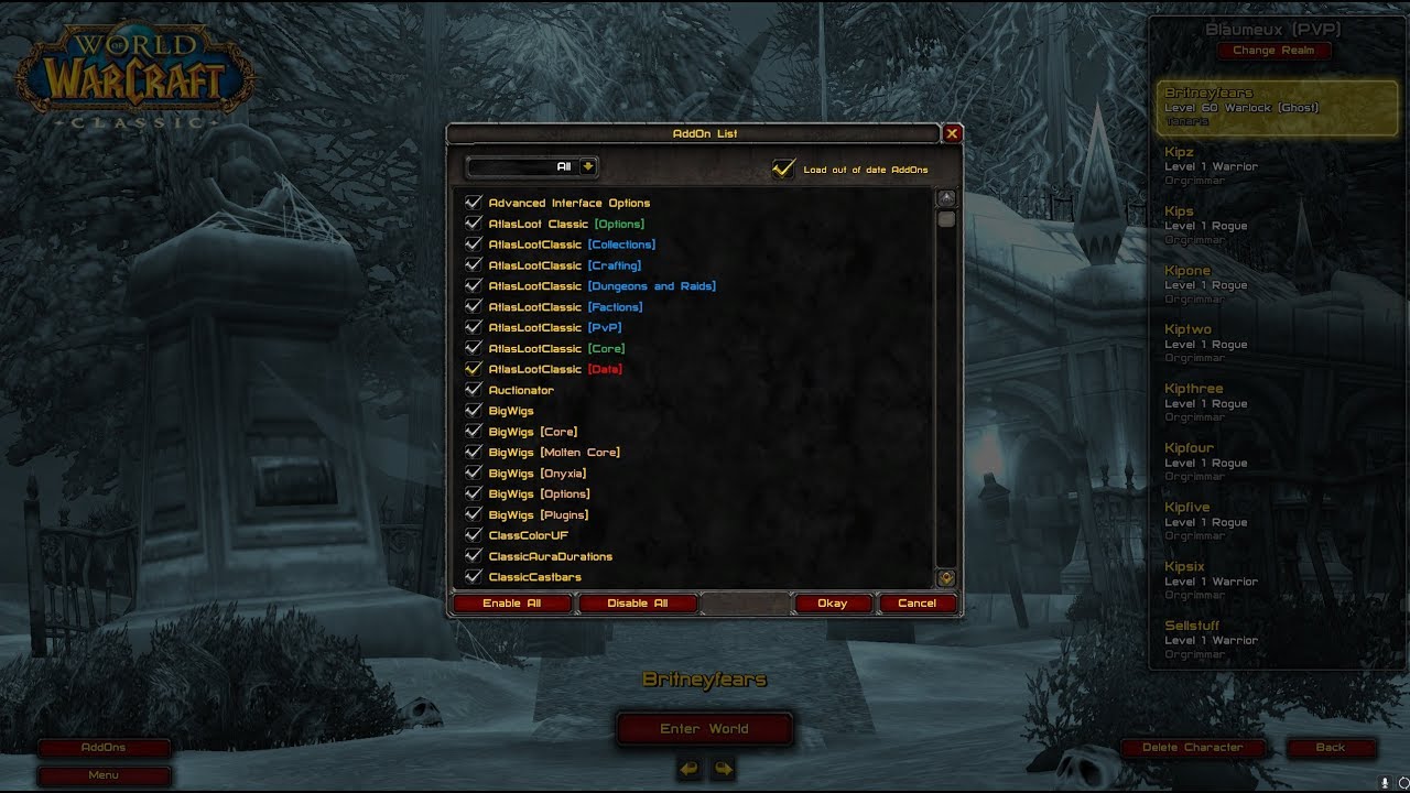 Advanced Interface Options Addon Ocmoz