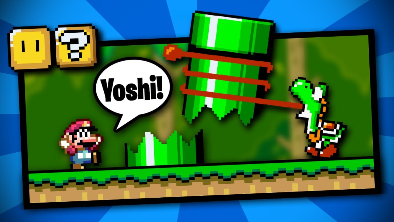 Mario But Yoshi Eats Everything Youtube